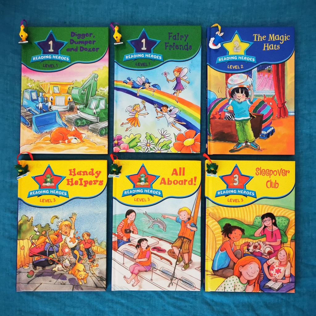 Reading Heroes Level 1 to 3 – EarthMama