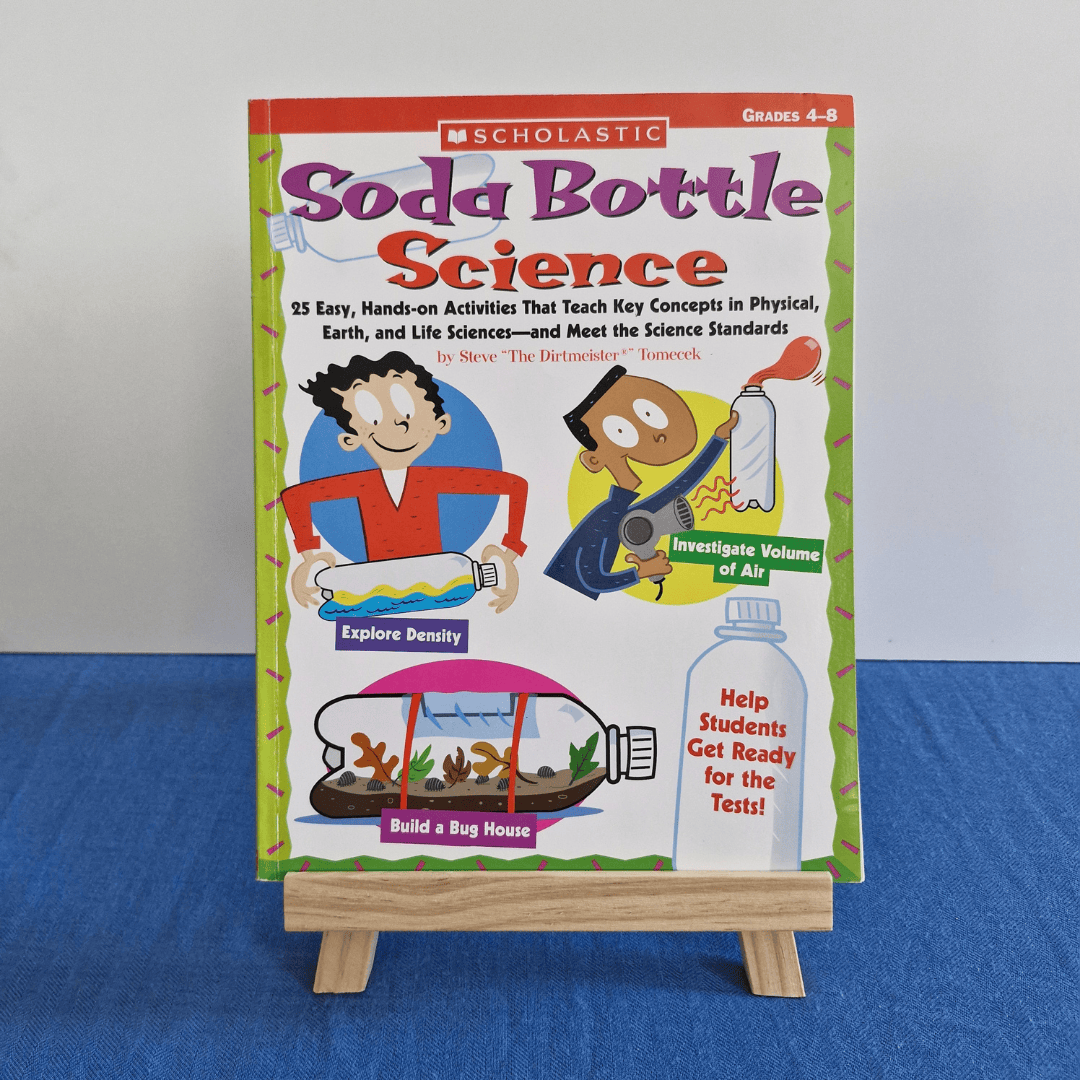 Soda bottle and Sandwich bag Science books – EarthMama